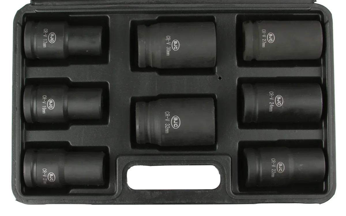 Комплект 6 – стенни ударни вложки 8 части 3/4 BJC - PRO MAISTOR